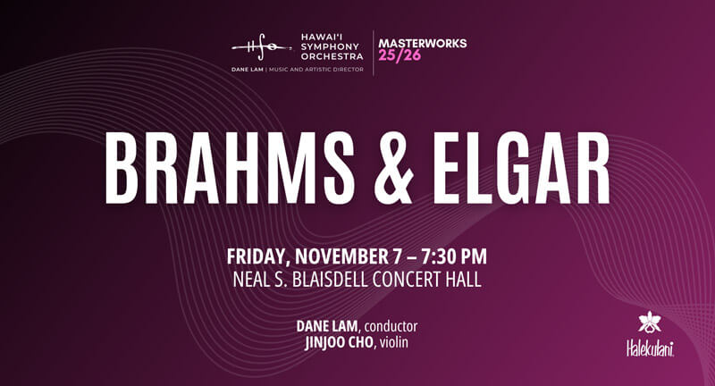 Hawaii Symphony Orchestra: Halekulani Masterwork Series – Brahms and Elgar | Halekulani Hotel